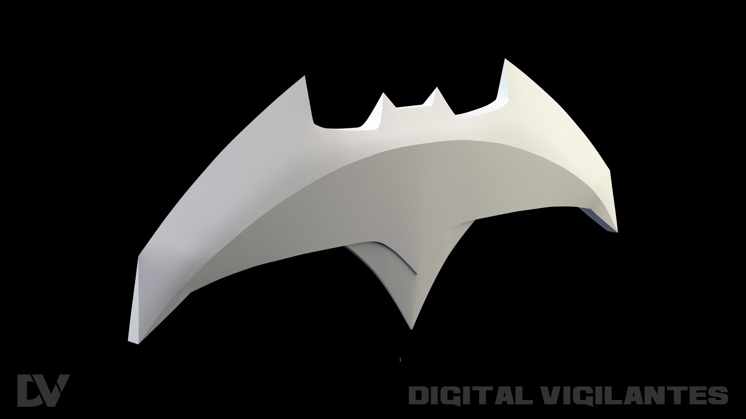 Bvs Inspired Batarang Ver. 2-digital File - Etsy