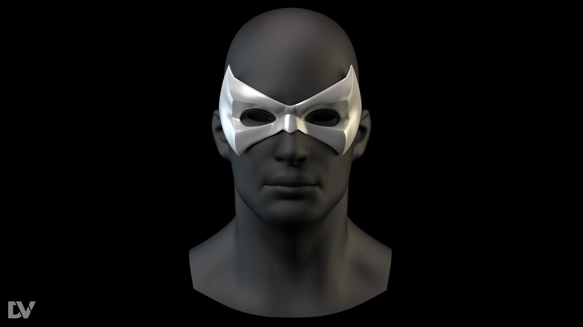 Arkham Knight Robin Style Mask Digital File - Etsy