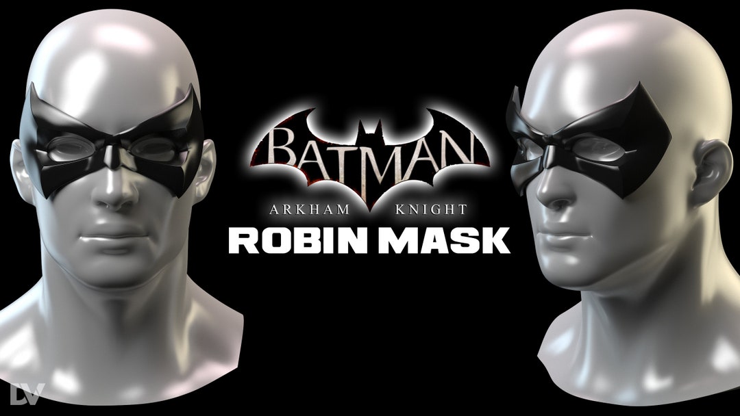 Arkham Knight Robin Style Mask Digital File - Etsy