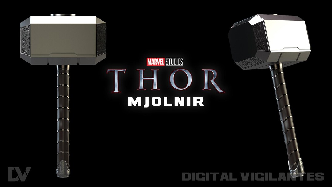 Mjolnir 3D Model - Digital File - Etsy