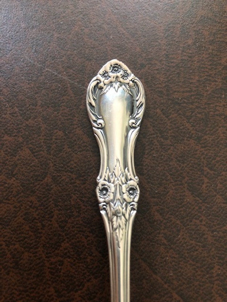 Vintage Sterling Silver Sugar Shell, Wild Rose Pattern Spoon ...
