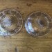 Pair of Heisey Early American Pattern Glass Plates, 5" in Diameter ...