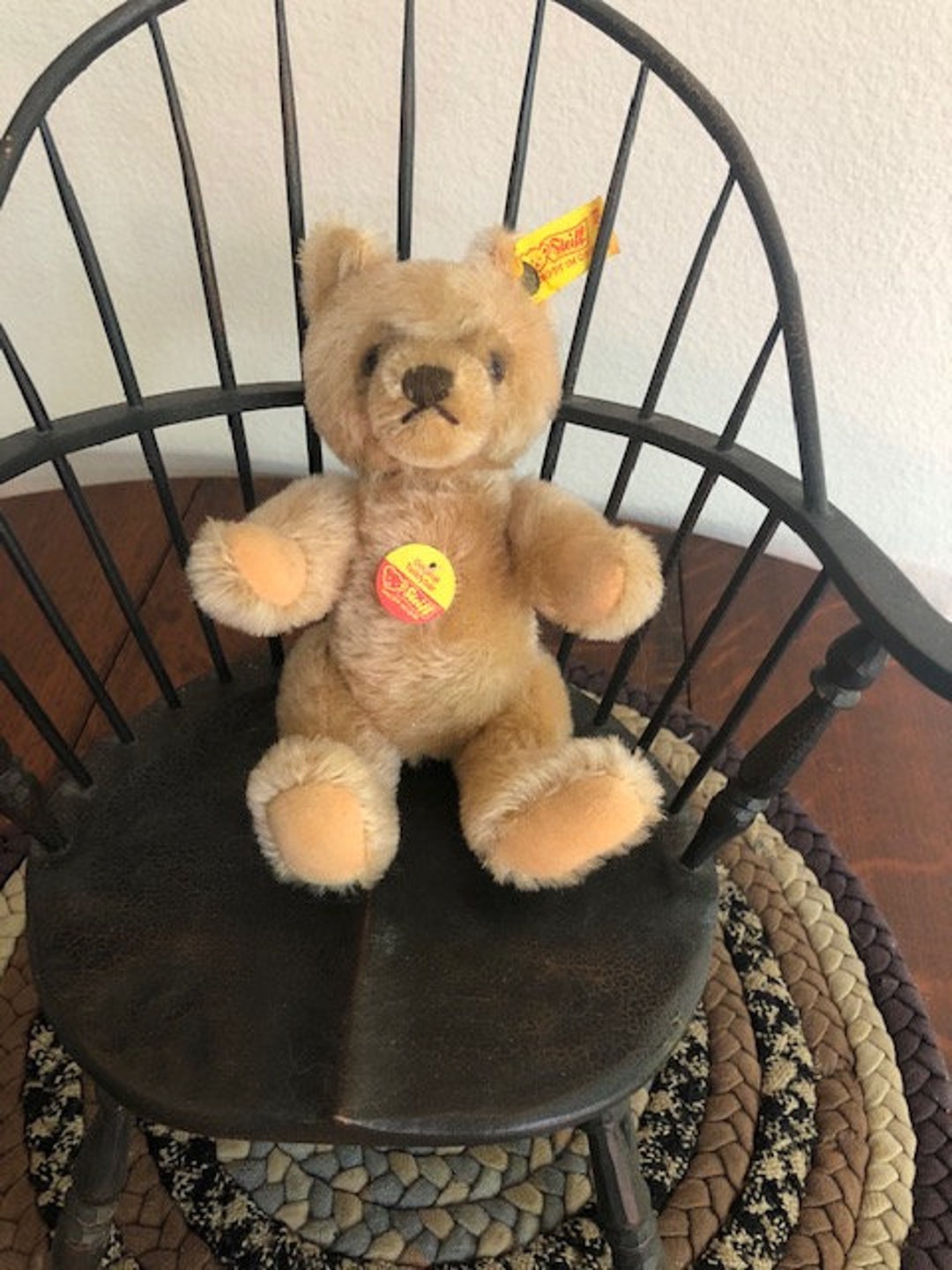 Classic 7" Jointed Steiff Bear, Tag 0201/18 Made in Western-germany ...