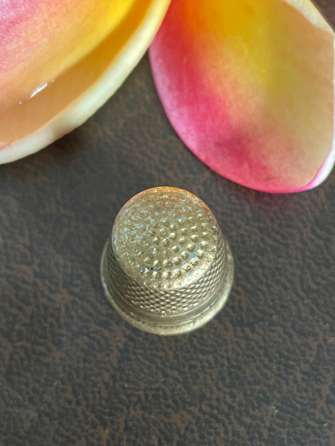 Vintage Brass Thimble, Antique Sewing Tools - Etsy