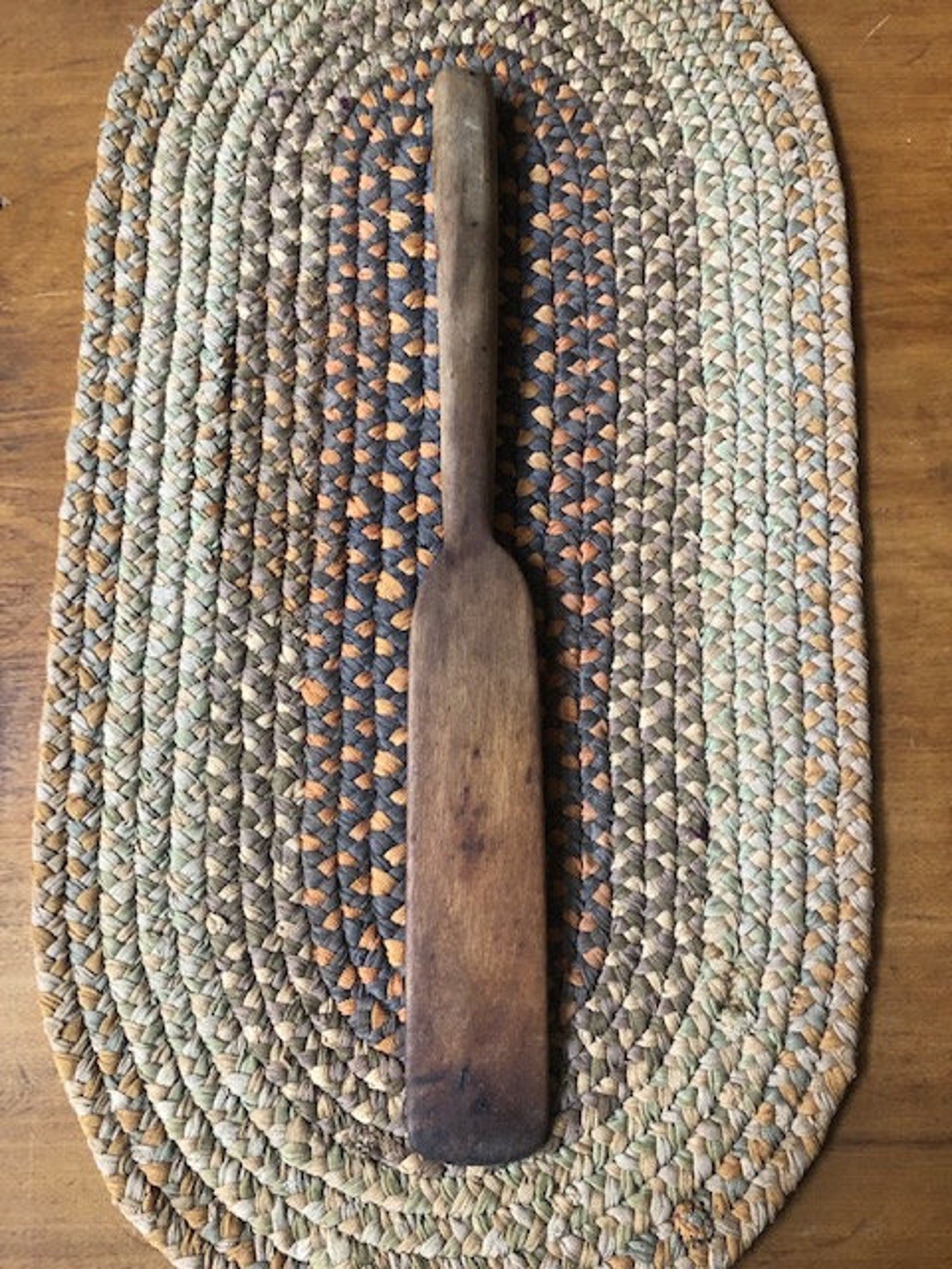 Antique Primitive Wood Butter Paddle Cooking Tool Treenware - Etsy