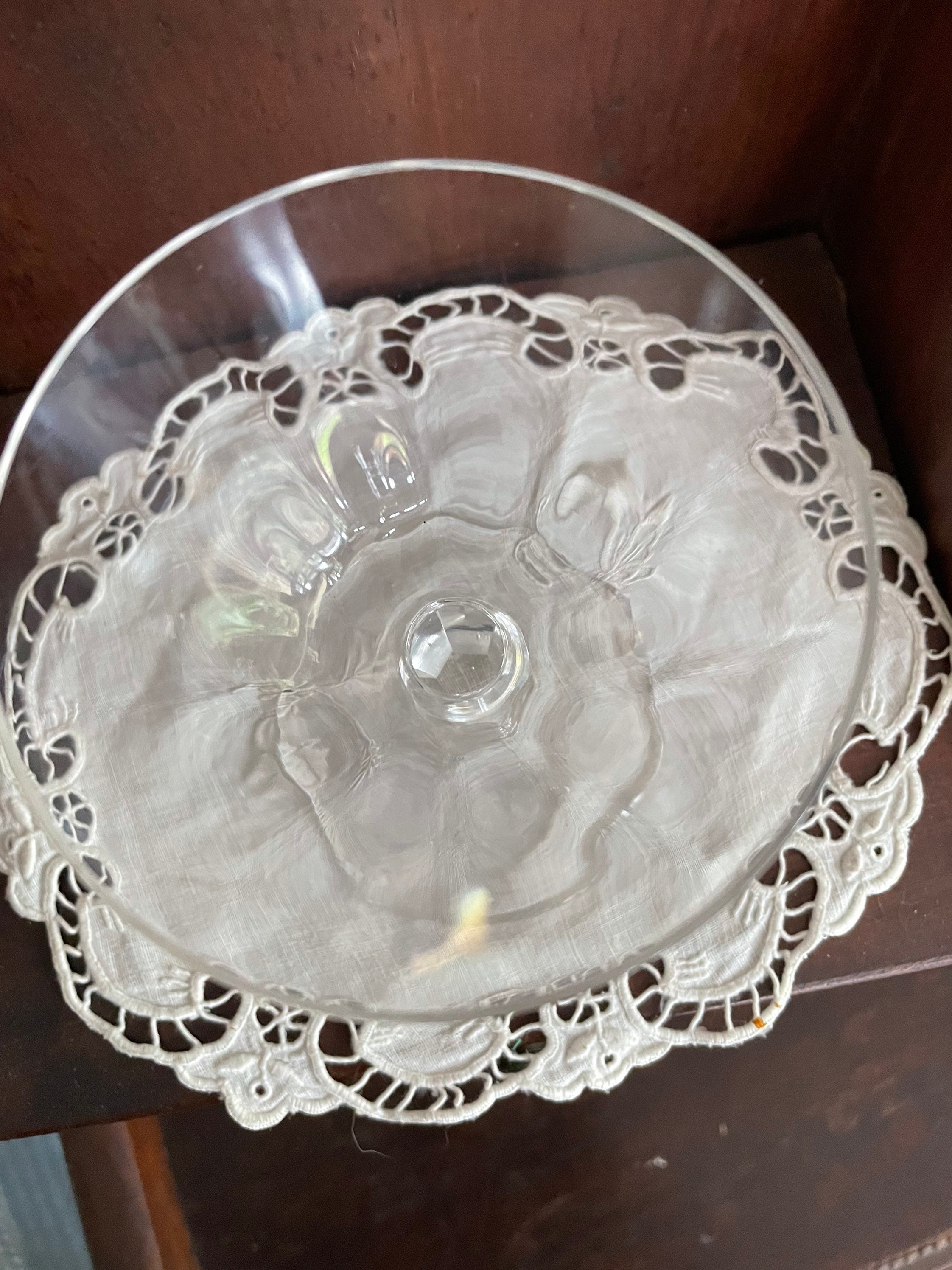 Vintage Kusak Art Cut Crystal Sherbet or Champagne Glasses in Charm ...