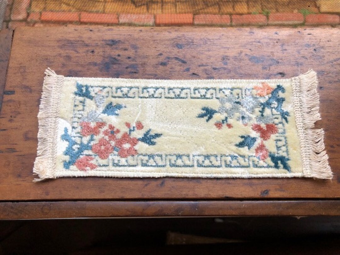 Vintage Peking Doll House Rug, Made in Belgium - Etsy