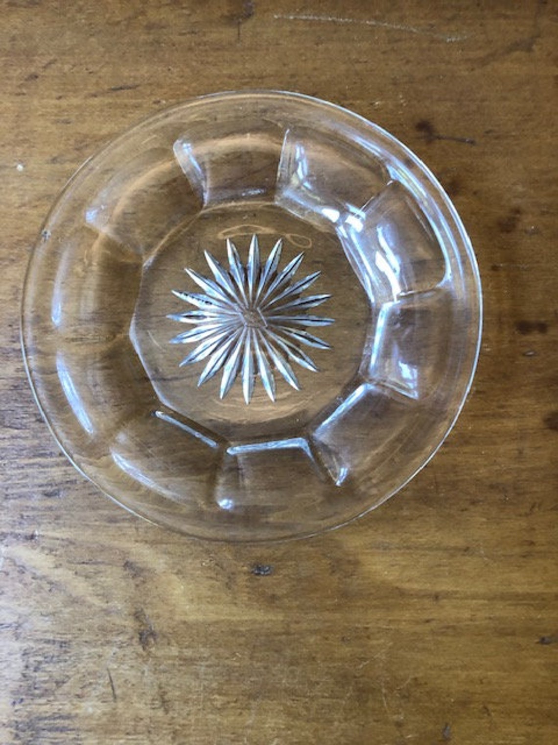 Pair of Heisey Early American Pattern Glass Plates 5 in - Etsy