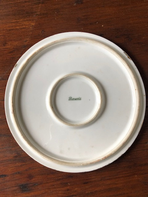 Antique Hand Painted Bavaria Tea Trivet, German Tea Trivet - Etsy