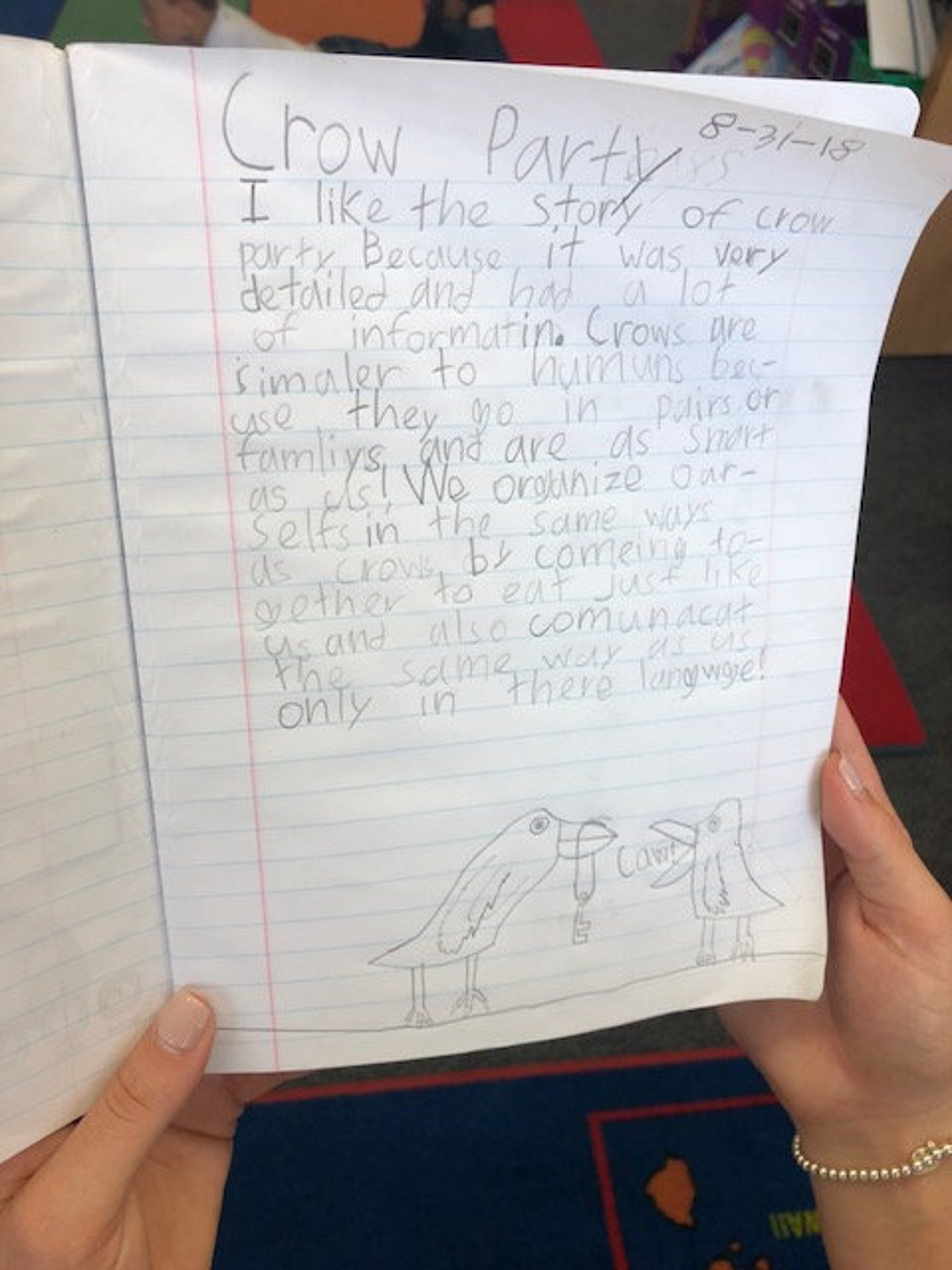 Crow Party Children's Book by London J. Maddison - Etsy