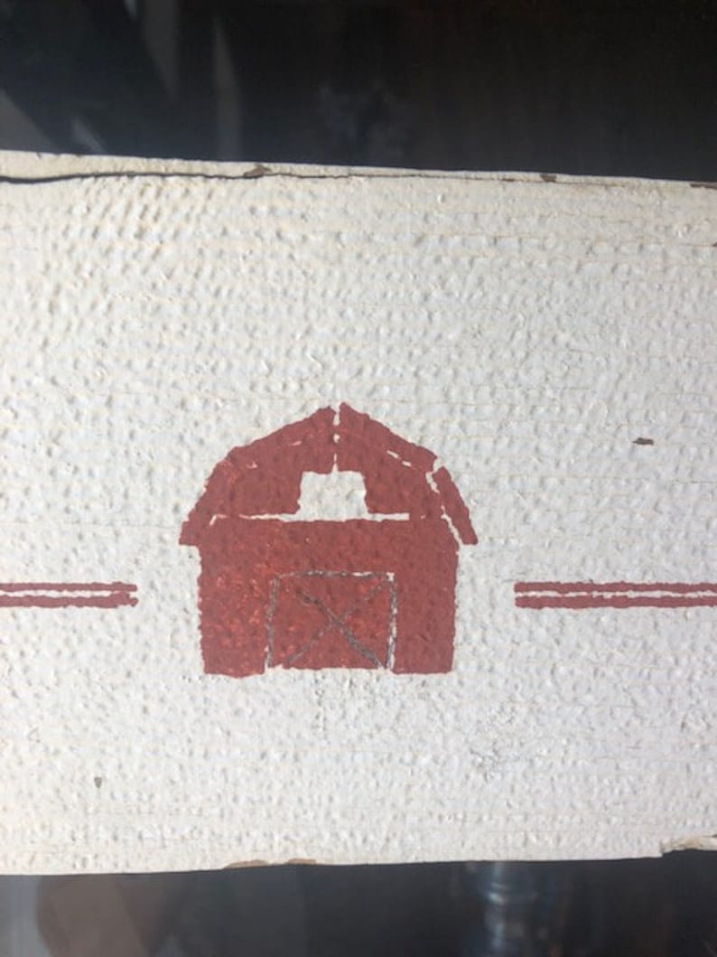 Rustic Chippy Paint Farmhouse Sign Made from Salvaged | Etsy