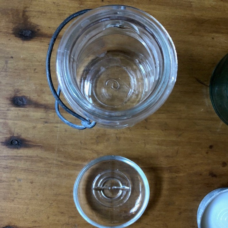 Three Vintage Ball Mason Jars Marked Ball Perfect Mason and Ball Ideal ...