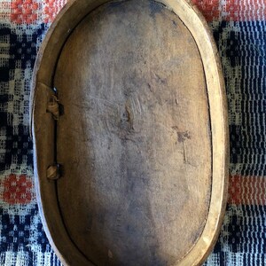 Primitive Antique Shaker Style Oval Box With Two Fingers - Etsy