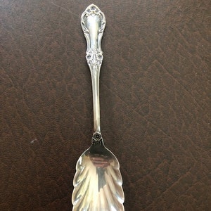 Vintage Sterling Silver Sugar Shell, Wild Rose Pattern Spoon ...