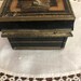 Antique Metal Deed Box With Key, Marked "english Make", Circa 1800's - Etsy