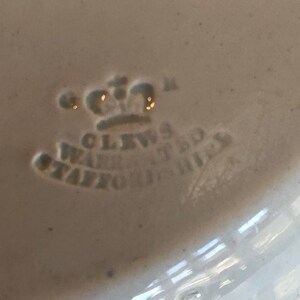 Antique Clews Staffordshire Romantic Ruins Blue Transferware Plate - Etsy