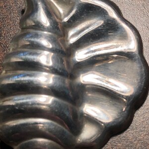 Vintage Sterling Silver Shell Brooch Marked TM-189, Mexico 925 - Etsy