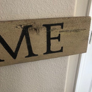 Hand Stenciled Welcome Sign, Made From Reclaimed Barn Wood From the ...