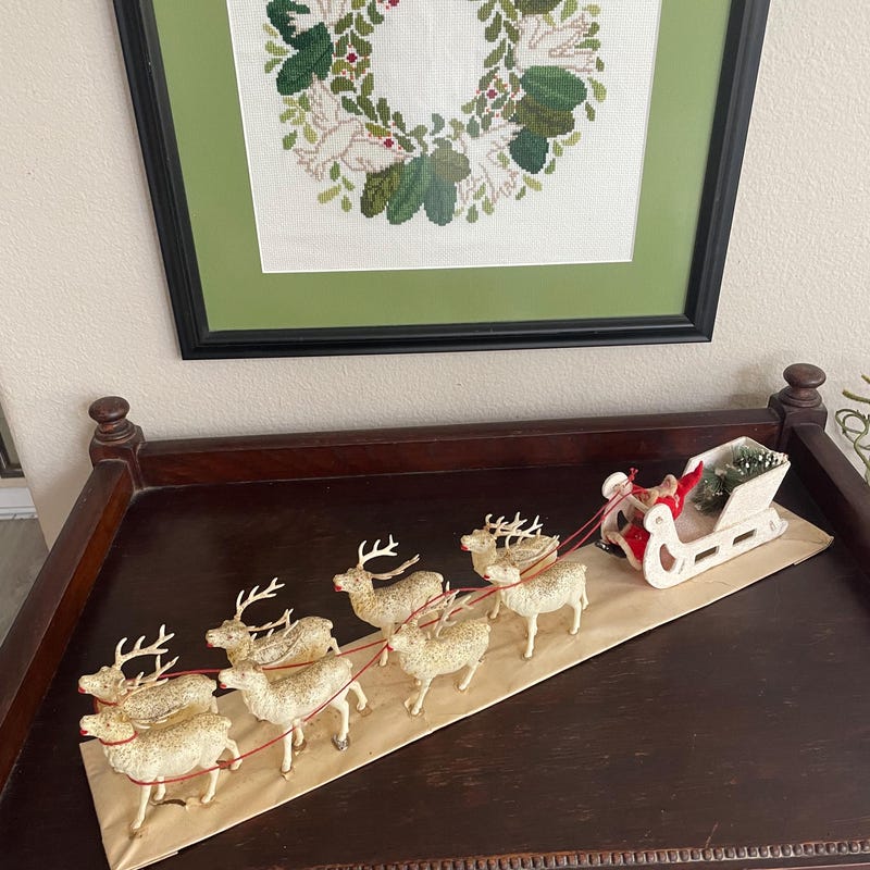 Celluloid Christmas Santa - Etsy