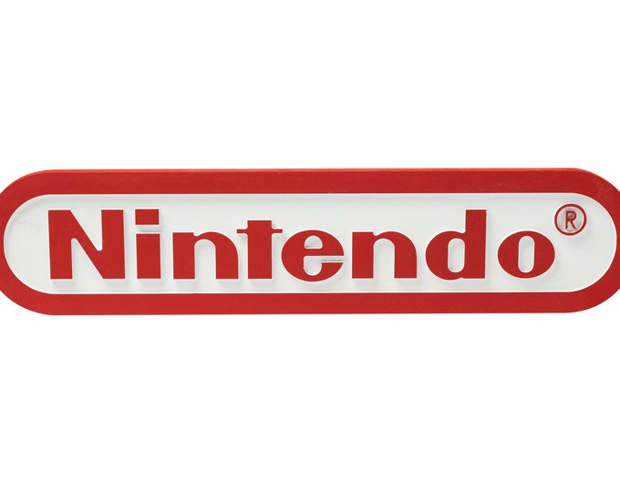 Wood Nintendo Sign - Etsy