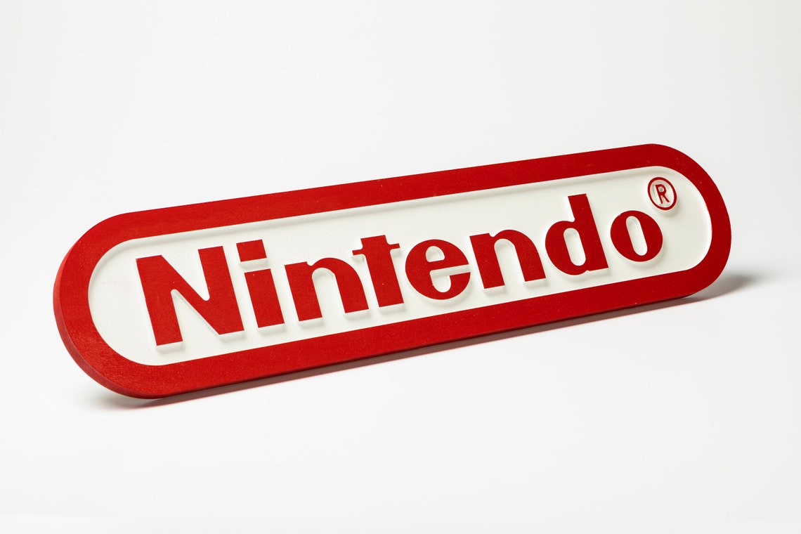 Wood Nintendo Sign - Etsy