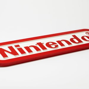 Wood Nintendo Sign - Etsy