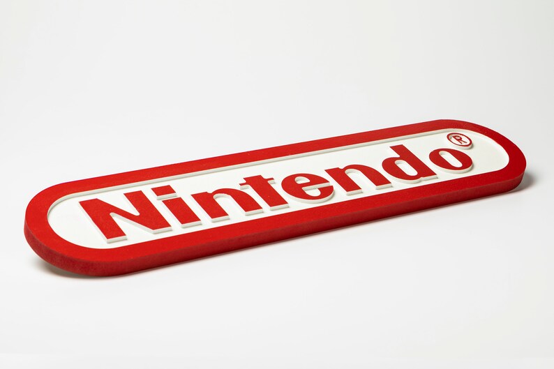 Wood Nintendo Sign | Etsy