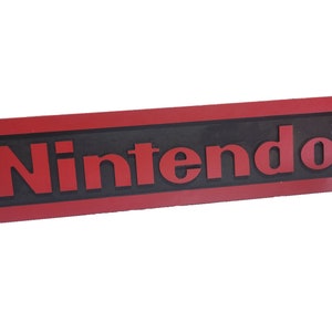 Wood Nintendo Sign - Etsy