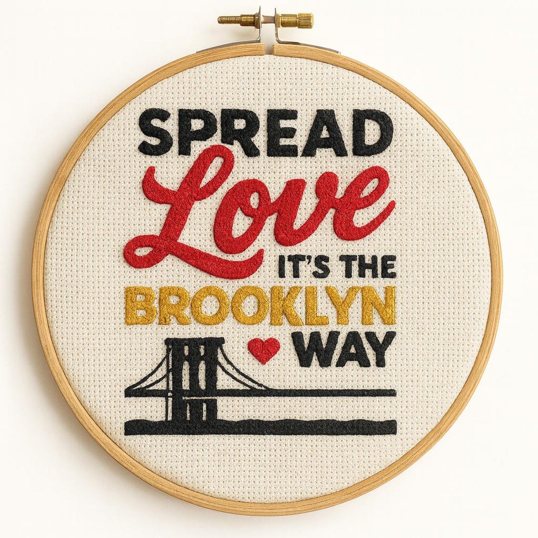 Biggie Smalls Inspired Cross Stitch Pattern | Spread Love It’s the ...