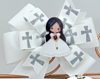 Catholic Hair Bow - Etsy