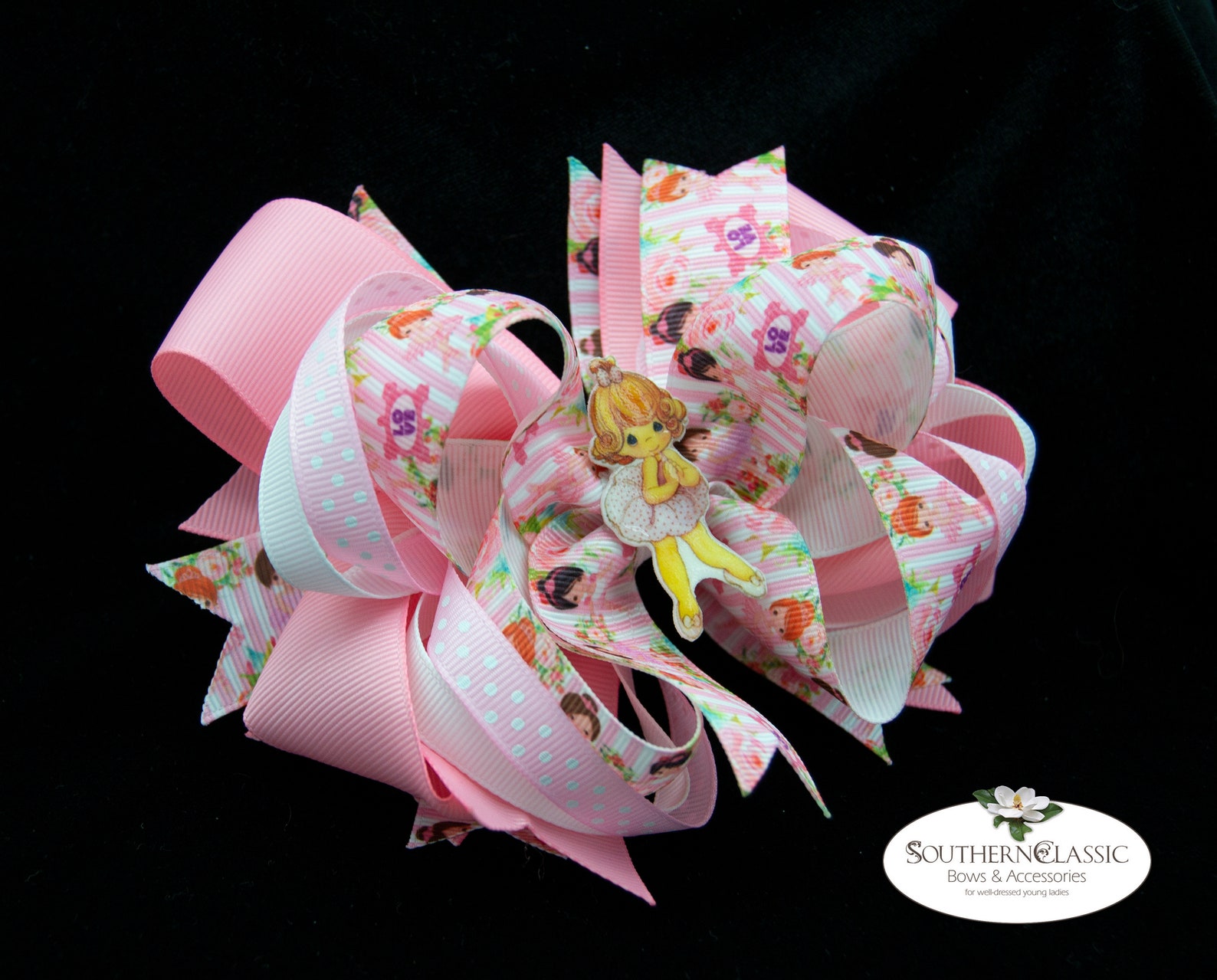 Beautiful Stacked Boutique Ballet Bow Handmade Resin - Etsy