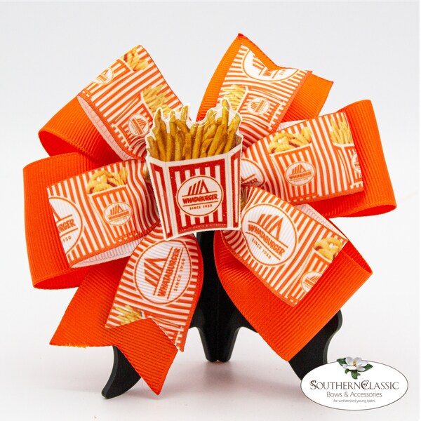 White Hair Bows - Etsy
