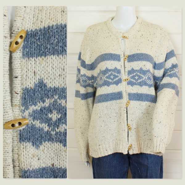 Fair Isle Cardigan - Etsy