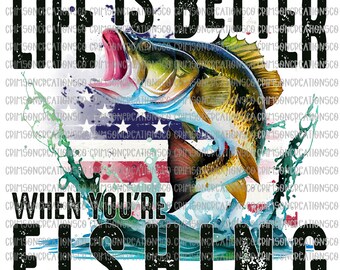 Fishing DTF Heat Transfer, Redfish Direct-to-film Iron-on Transfer ...