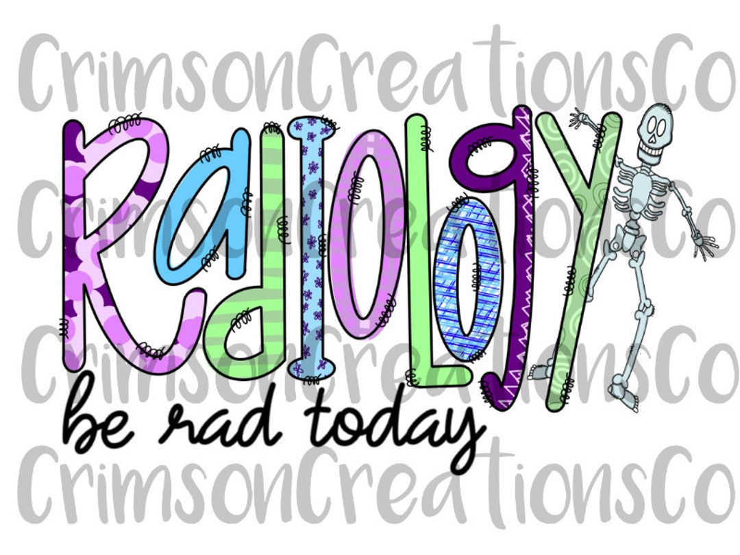 Radiology Sublimation Transfer, Medical Worker Sublimation Transfer, X ...