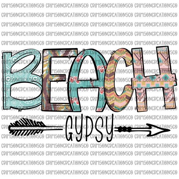 Gypsy Heat Transfer - Etsy