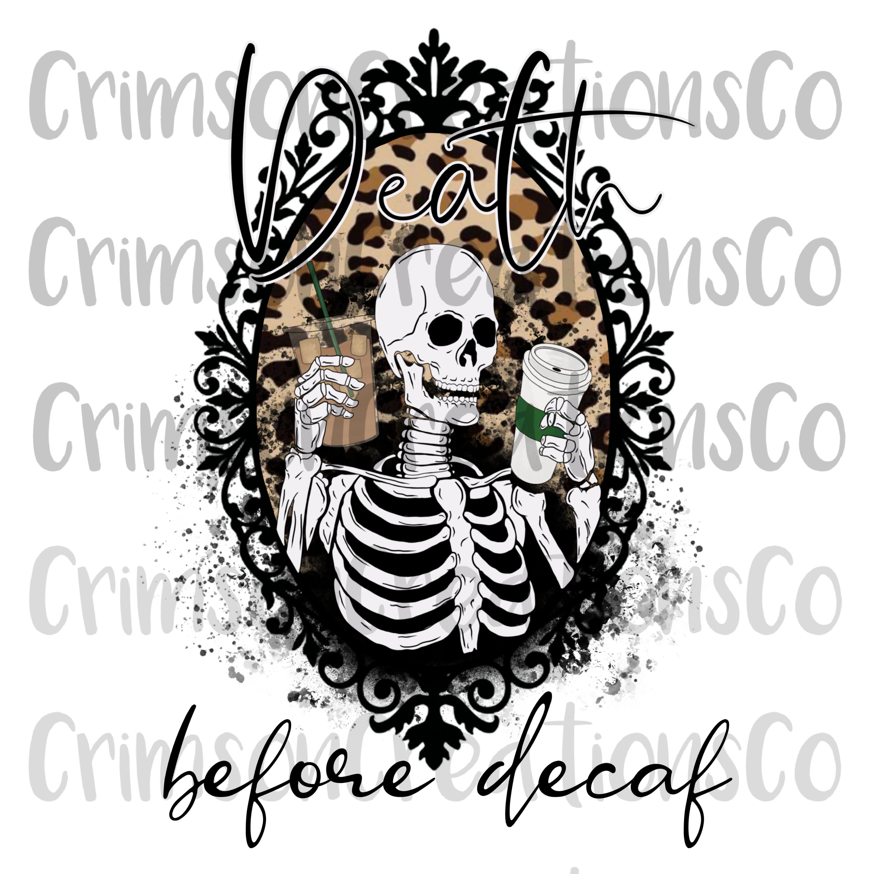 Death Leopard Shirt - Etsy