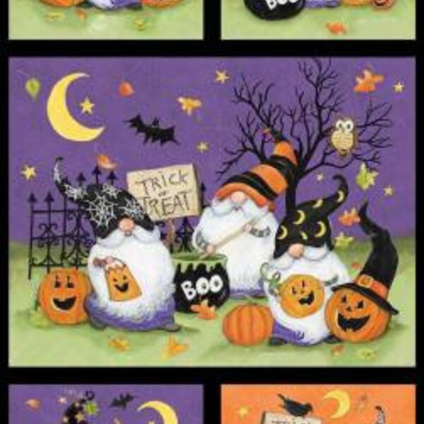 Halloween Quilt Panels - Etsy