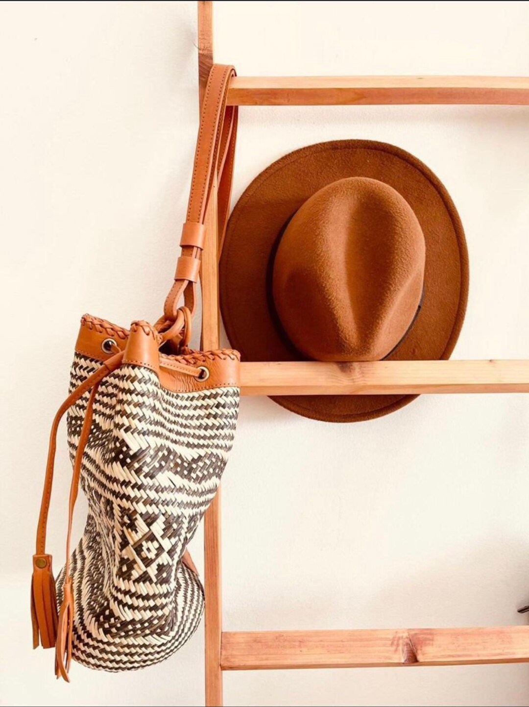 Rattan Bag, Rattan Backpack, Tribal, Tulum, Crossbody Shoulder Backpack ...