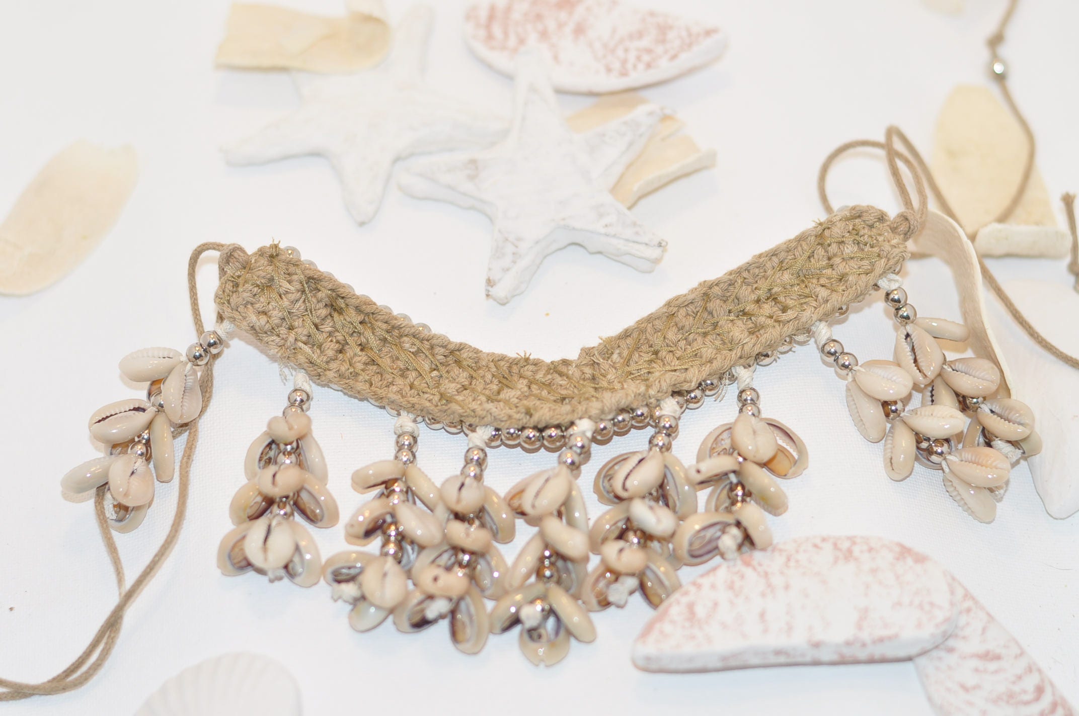 Tribal Shell Necklace,burning Man, Festival Clothing, Burning Man ...