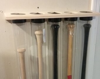 3bat Wood Baseball Bat Display Rack Premium Pine Wood - Etsy