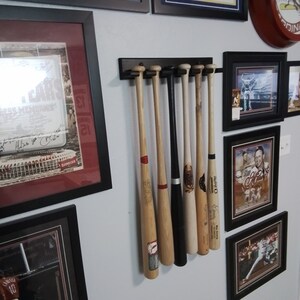 Vertical Display Rack - Regular Baseball Bat - Wood - Etsy