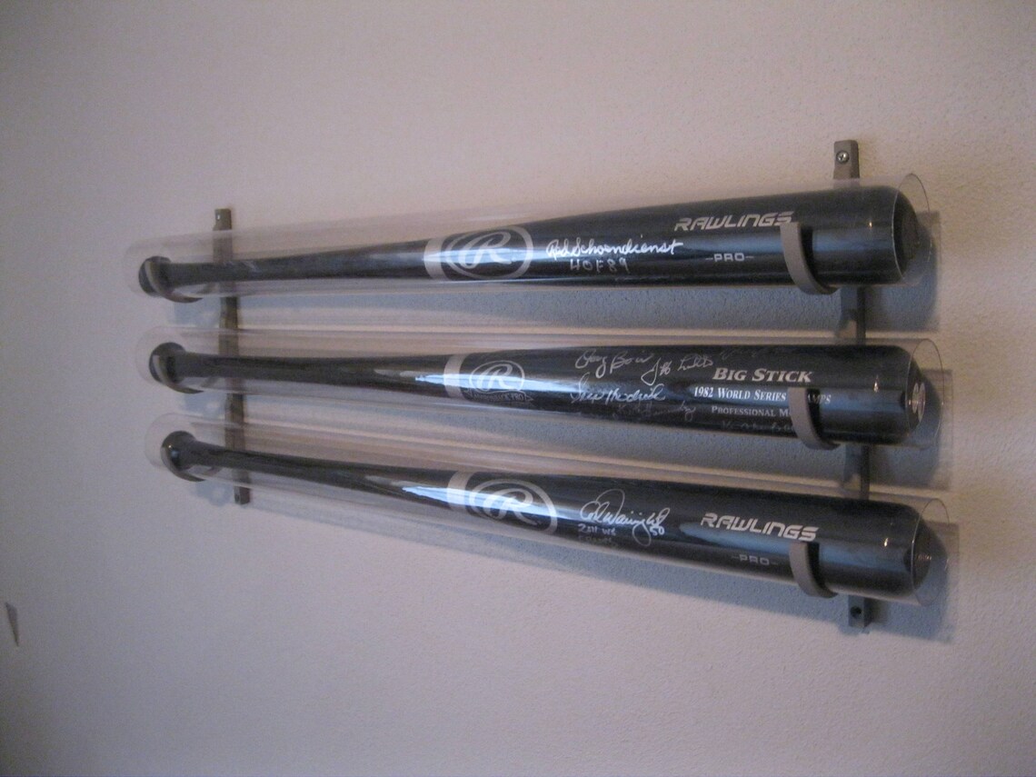 3bat Rack Metal Baseball Bat Display Rack | Etsy