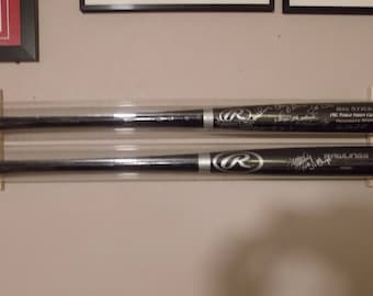 9bat Wood Baseball Bat Display Rack Premium Pine Wood - Etsy