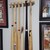 5bat Wood - Vertical Baseball Bat Display Rack - Premium Pine Wood - Etsy