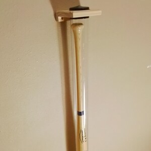 1bat Wood - Vertical Baseball Bat Display Rack - Premium Pine Wood - Etsy
