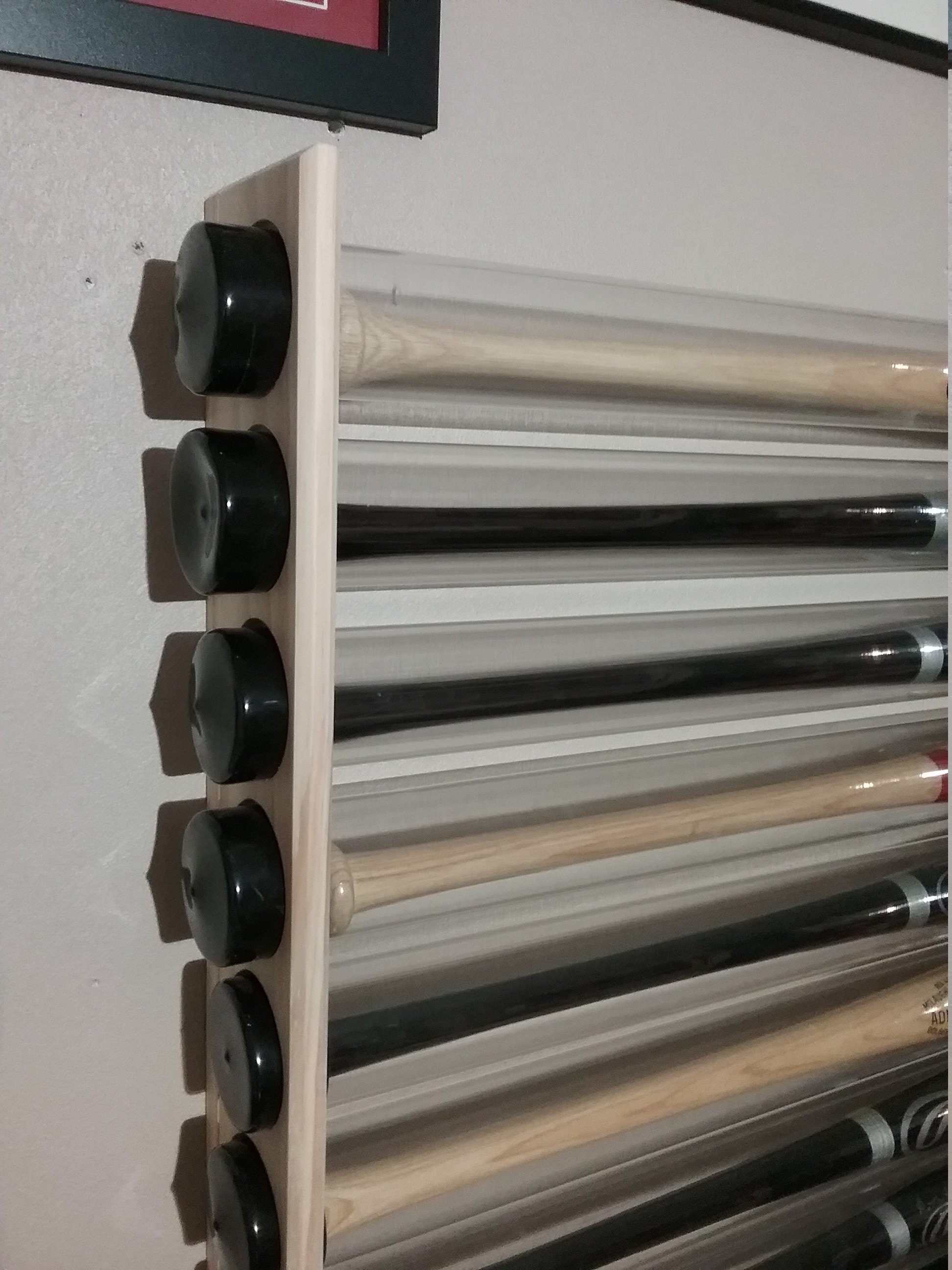 14bat Wood Baseball Bat Display Rack Premium Pine Wood - Etsy