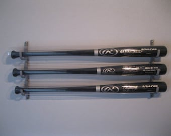 5bat Rack Metal Baseball Bat Display Rack - Etsy