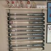7bat Wood - Baseball Bat Display Rack W/ Double Shelves- Premium Pine ...