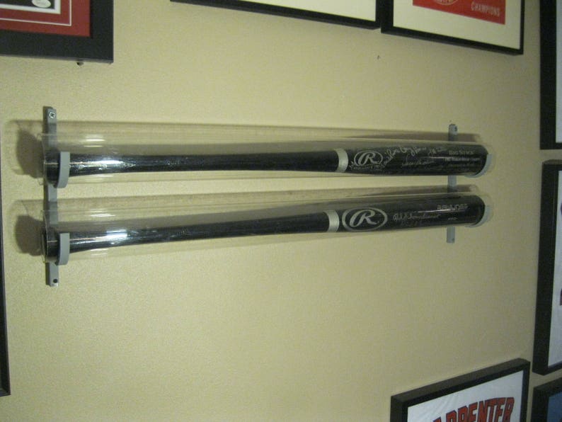 2bat Rack Metal - Baseball Bat Display Rack - Etsy
